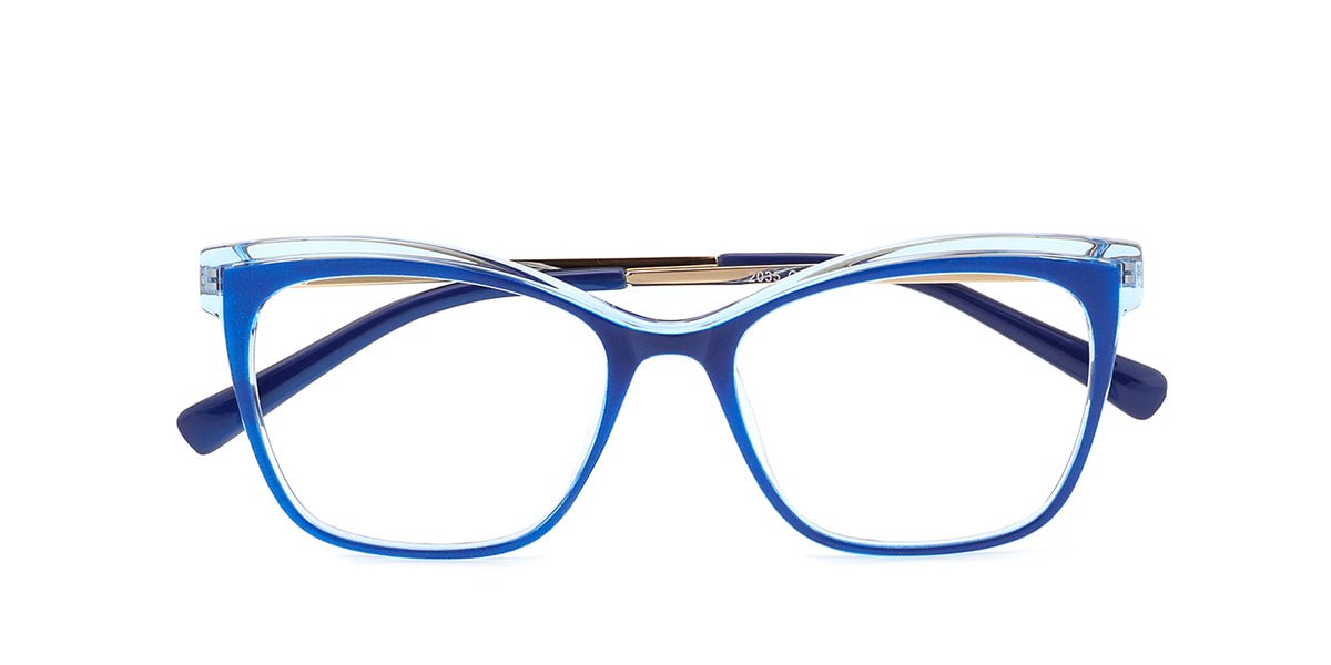 Synchrony. Women's green glasses with premium lenses for distance, for ...